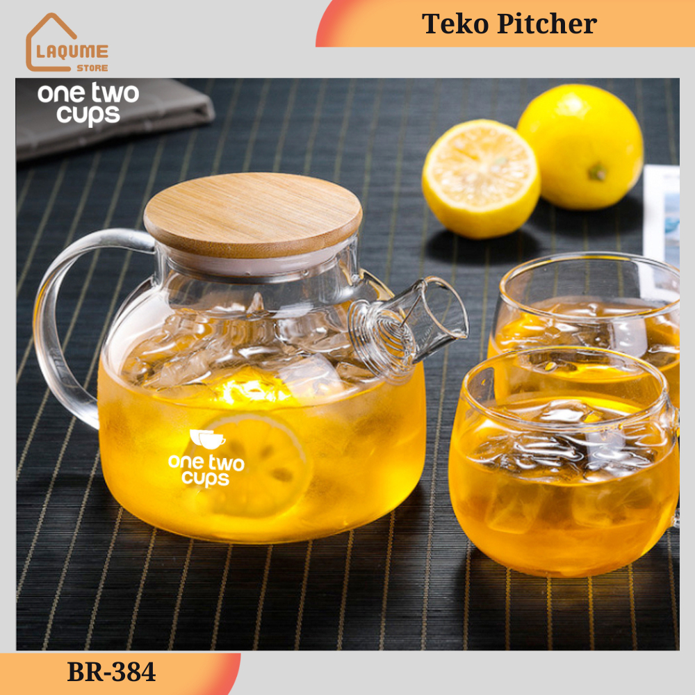 Jual Teko Kaca Saringan Teh Pitcher Chinese Teapot Maker Glass 1L | Shopee Indonesia