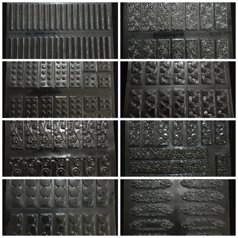 Jual Cetakan Mika Cokelat Pagar CTM 014 CTM 021 CTM 028 CTM 086 CTM 180 ...