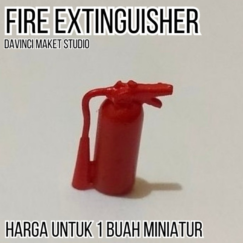 Jual (64) Miniatur Alat Pemadam Api Ringan APAR Hydrant Kebakaran ...