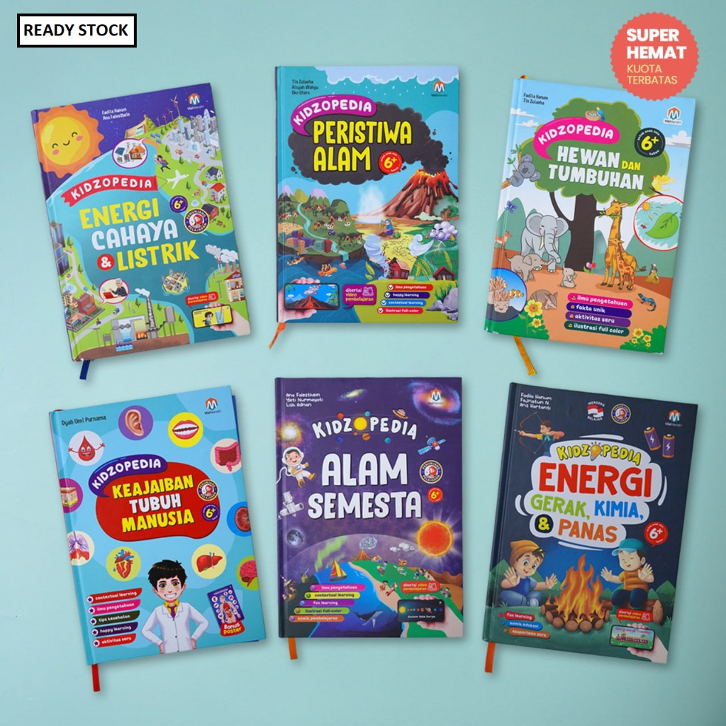 Jual Buku Penunjang Pembelajaran Sains Ensiklopedia Pengetahuan untuk Anak SD SMP Seri ...