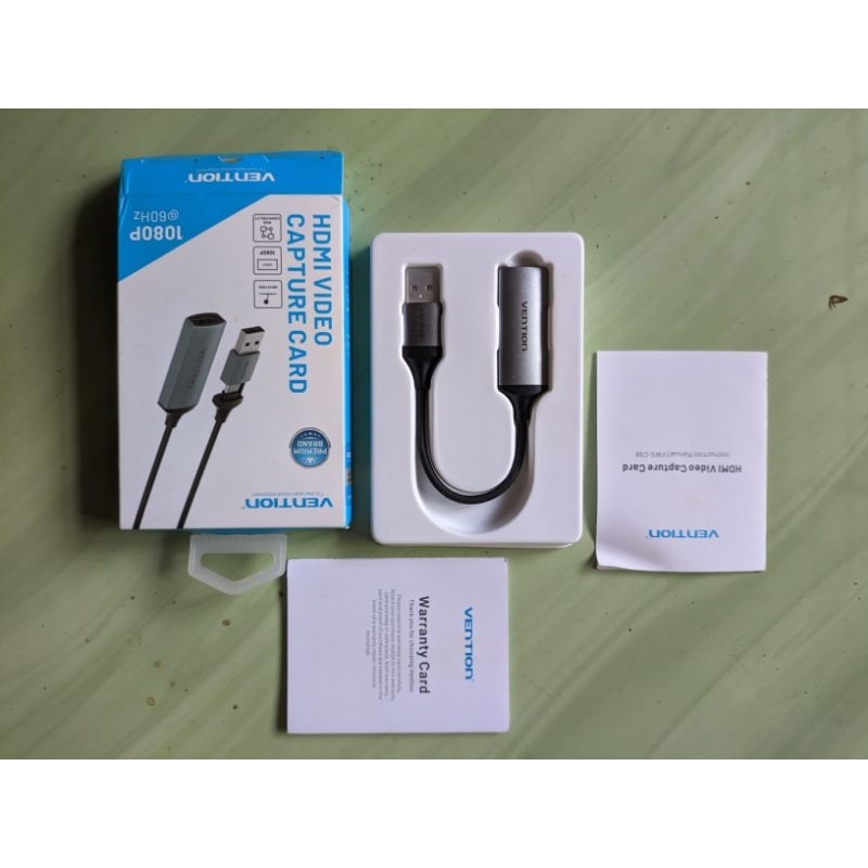 Jual VENTION HDMI Video Capture Card USB to HDMI Second/Bekas | Shopee ...