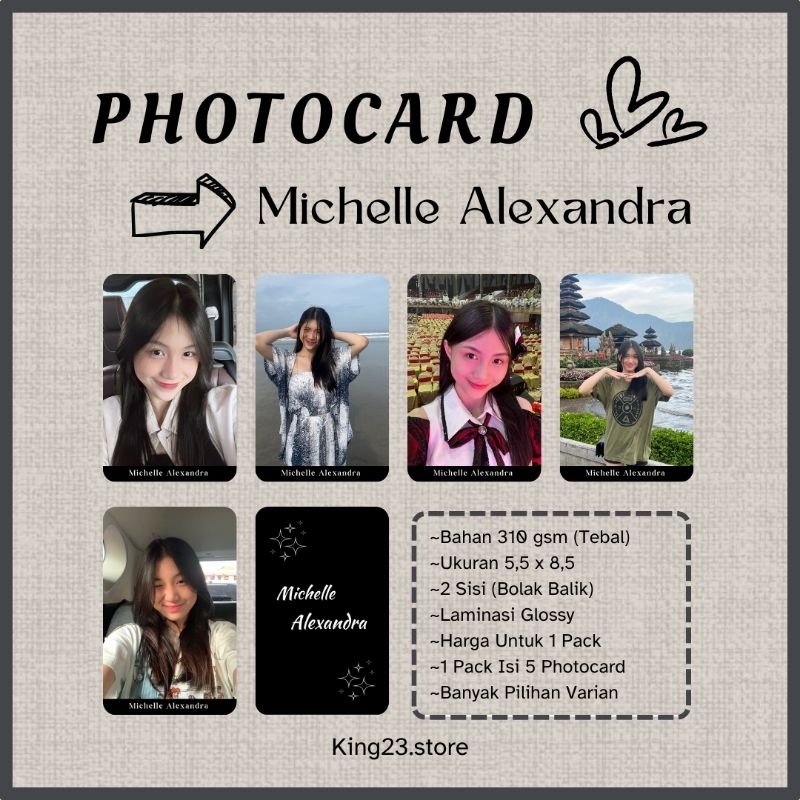 Jual Photocard Michie JKT48,PC Michie (isi 5) | Shopee Indonesia