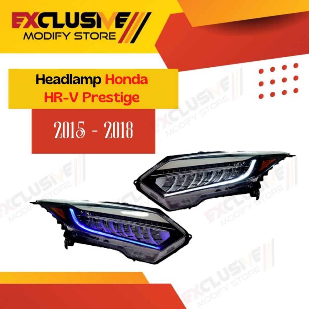 Jual HEADLAMP HONDA HRV PRESTIGE 2015 - 2018 ANIMATION START-UP FULL ...