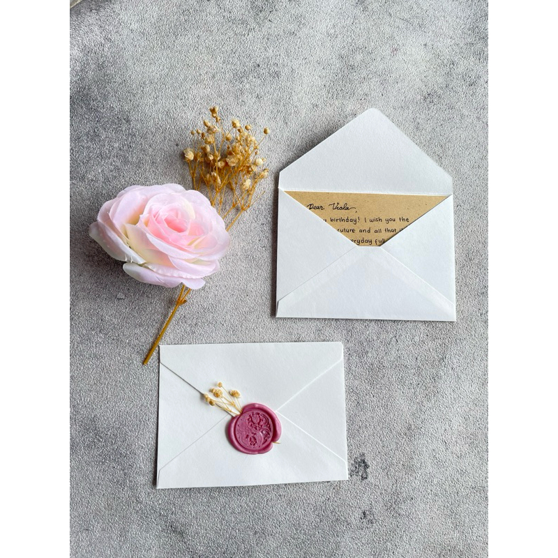 Jual Amplop Vintage Flower Wax - Surat Segel Lilin Aesthetic Kado Unik ...