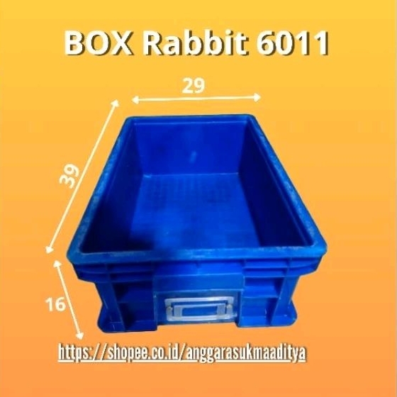 Jual (TERLARIS) Box Kontainer Rabbit 6011 Bekas | Shopee Indonesia