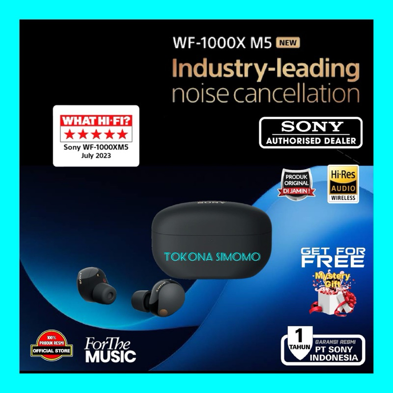 Jual Sony WF1000XM5 / WF 1000XM5 True Wireless TWS Noise Cancelling ...