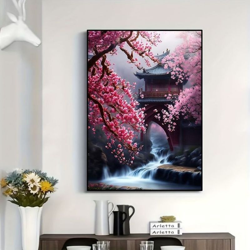 Jual lukisan dinding japan/jepang aesthetic modern | Shopee Indonesia