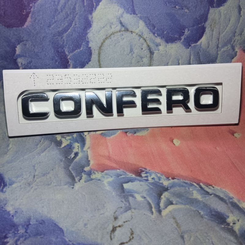 Jual emblem logo confero Wuling original | Shopee Indonesia