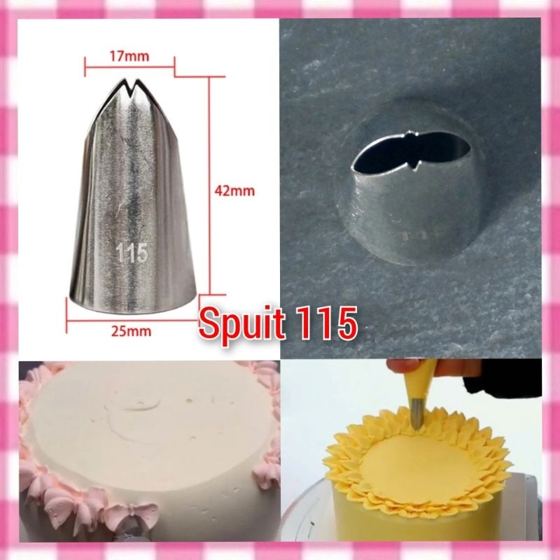 Jual Spuit 115 daun pita besar tanpa sambungan | Shopee Indonesia