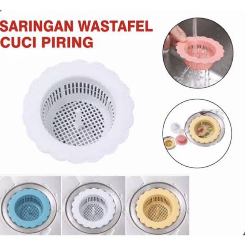 Jual Alat saringan lobang wastafel cuci piring serbaguna penutup lobang ...