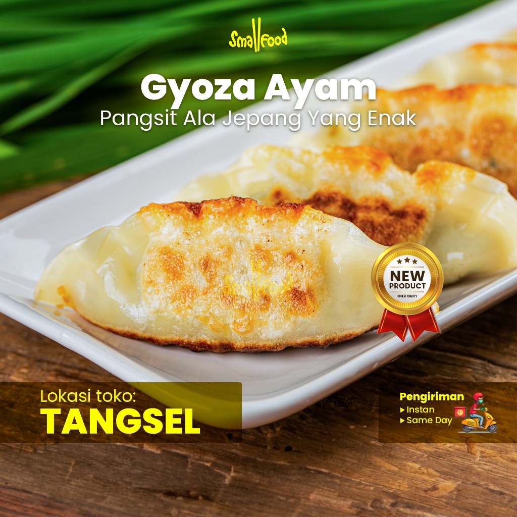 Jual Gyoza Ayam / Dumpling / Pangsit Ayam Isi 10 pcs - Smallfood Frozen ...