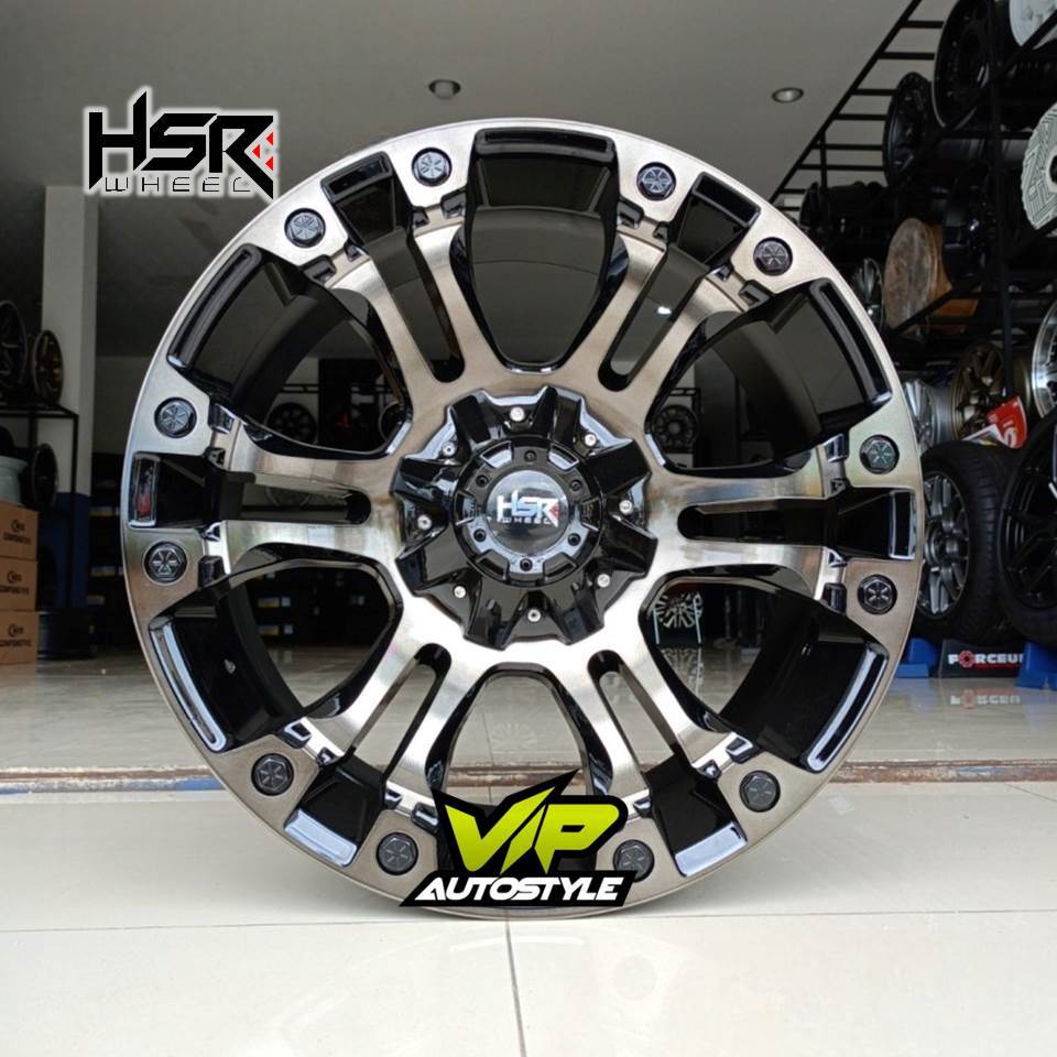 Jual Velg mobil Ring 17 HSR Lumbis Racing Ford Everest, Triton Pajero ...