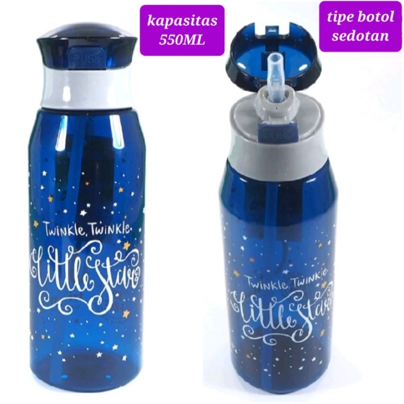 Jual botol minum anak twinkle twinkle little star botol minum anak ikan ...
