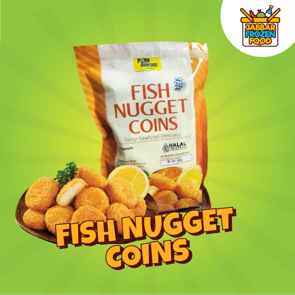 Jual Fish Nugget Coin FURA SEAFOOD 500gr | Shopee Indonesia