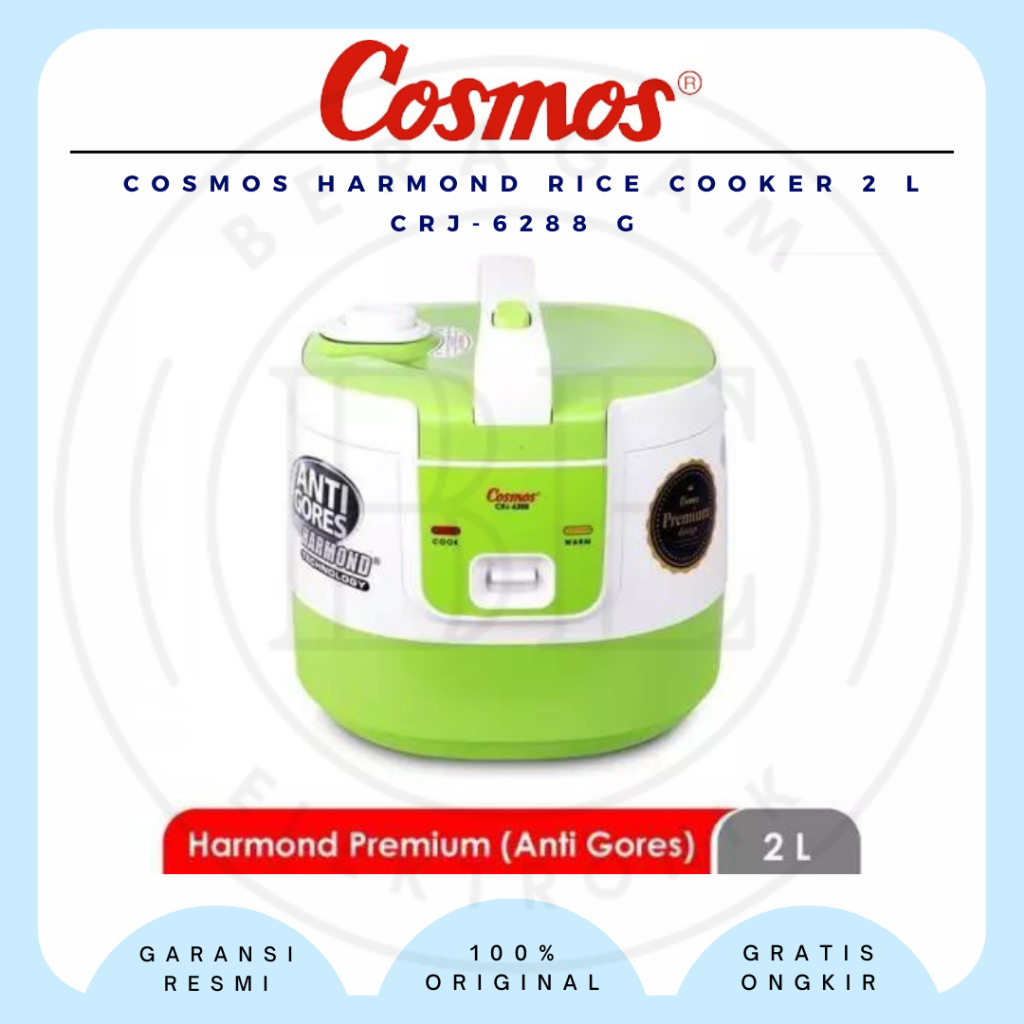 Jual Cosmos Harmond Rice Cooker 2 L CRJ-6288 | Shopee Indonesia