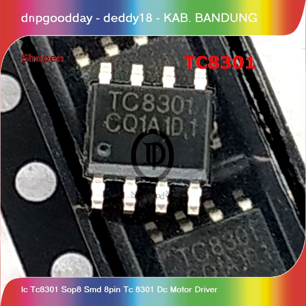 Jual ic tc8301 sop8 smd 8pin tc 8301 dc motor driver | Shopee Indonesia