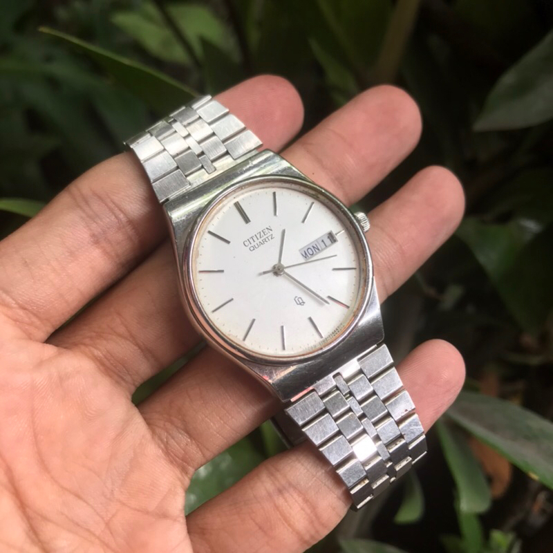 Jual jam tangan vintage Citizen Quartz original japan antik kuno ...