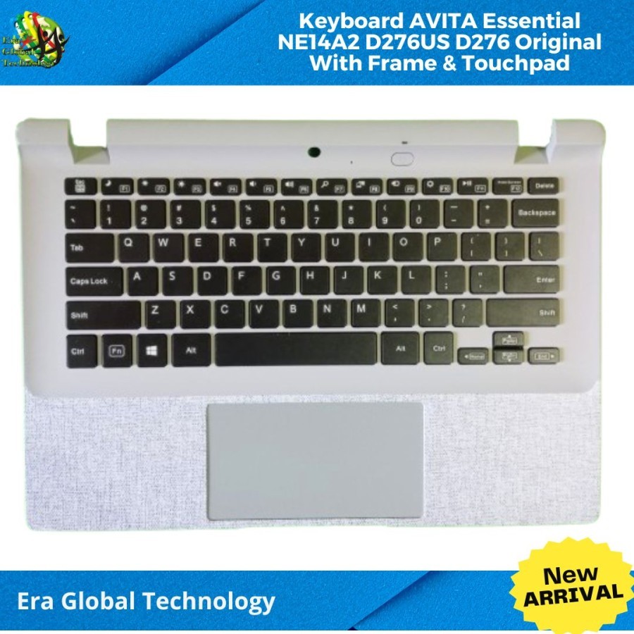 Jual Keyboard AVITA Essential NE14A2 D276US D276 Original With Frame ...