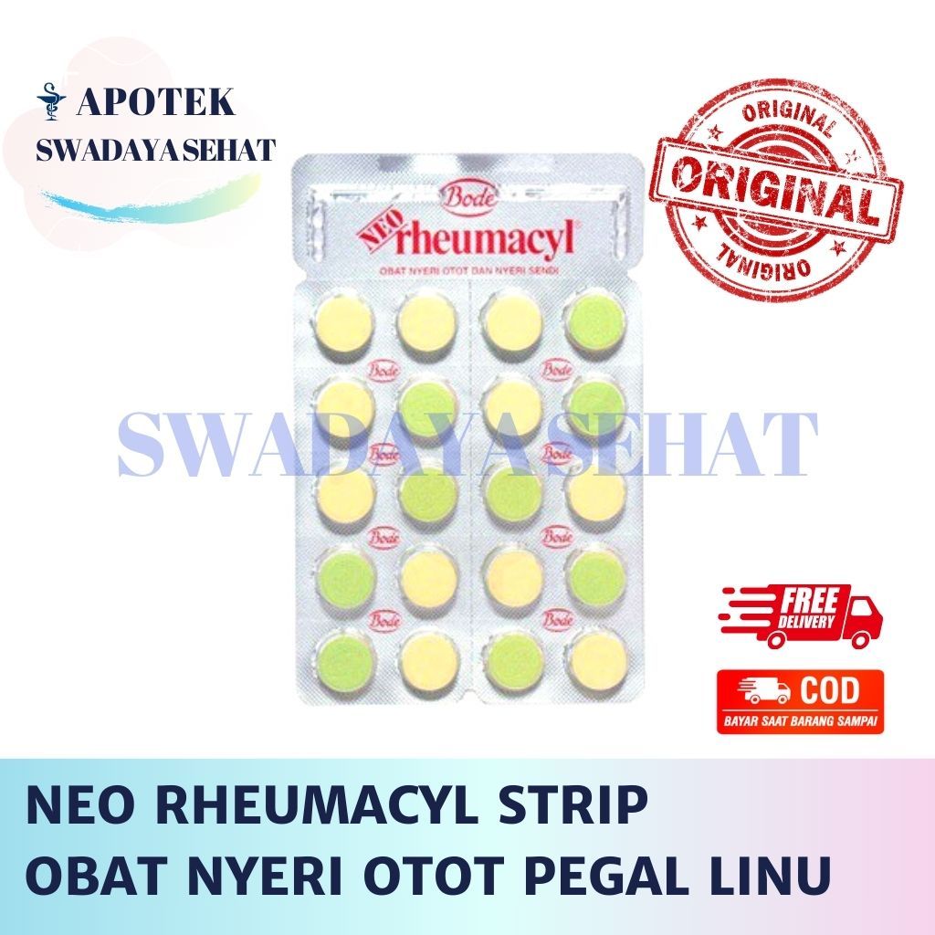 Jual NEO RHEUMACYL Strip - Obat Nyeri Otot Pegal Linu Neoremasil ...