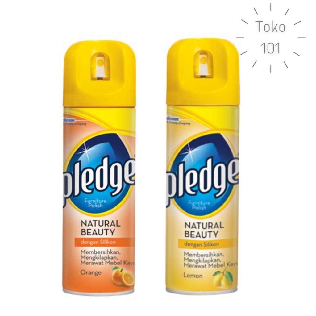 Jual Pledge Furniture Polish Aerosol 160gr - Lemon / Orange | Shopee ...