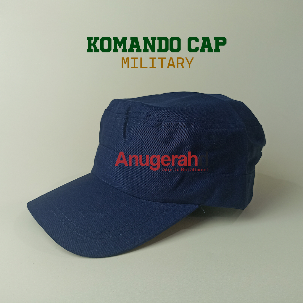 Jual Topi Komando Dewasa Twill Army Military Cassual Cap Commando ...