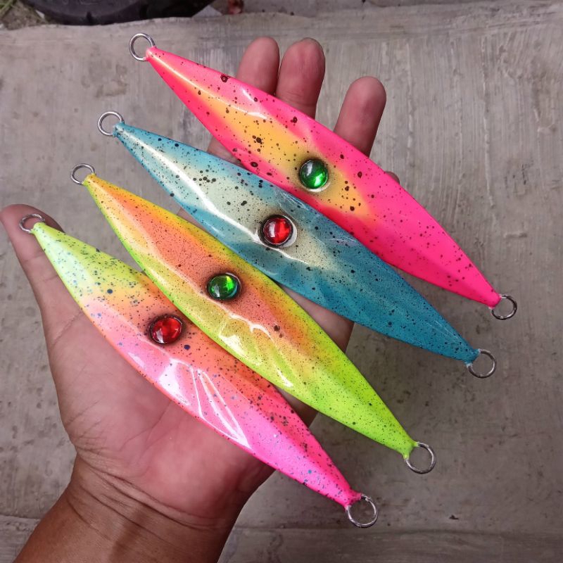 Jual Metal Jig JM Diamond VIP Short 250gr Slow Jigging Master Full GID ...