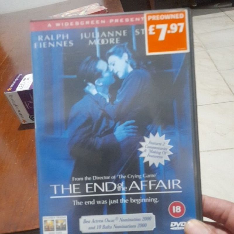 Jual dvd original columbia tristar video impor the end of the affair ...