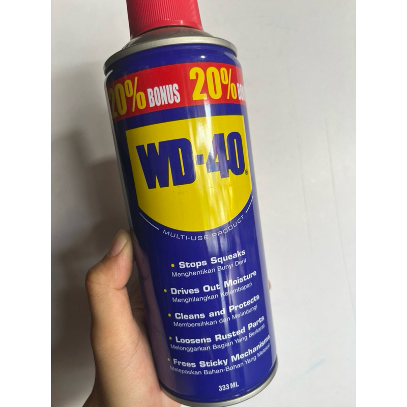 Jual WD40 Multi Purpose Pelumas Anti karat WD-40 WD 40 2 way 333ml 191ml | Shopee Indonesia