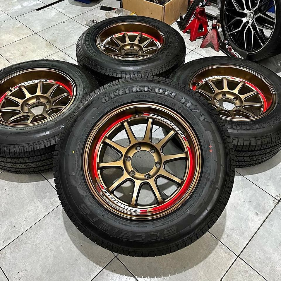 Jual JUAL VELG HSR PAKETAN VELG&BAN RING 18 H6X139 COCOK UNTUK PAJERO HILUX FORTUNER TRITON DLL ...