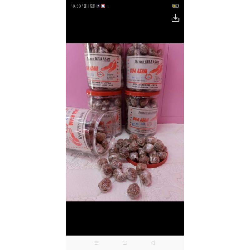 Jual permen gula asam.jawa | Shopee Indonesia