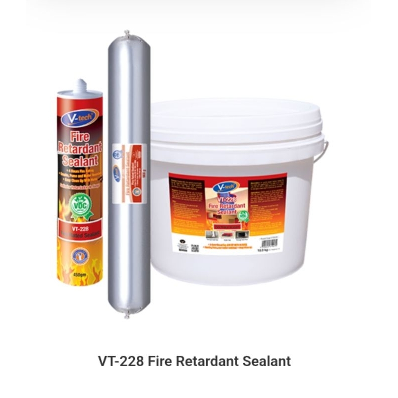 Jual Sealant akrilik fire stop/ Sealant tahan api/ Sealant fire rated ...
