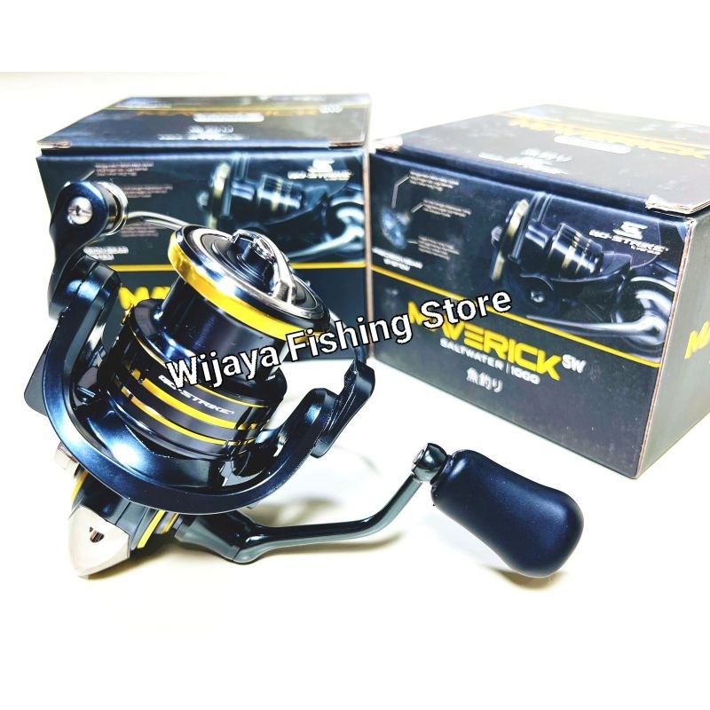 Jual Reel Pancing Go Strike Versus Maverick SW 800 1000 2000 3000 4000 ...