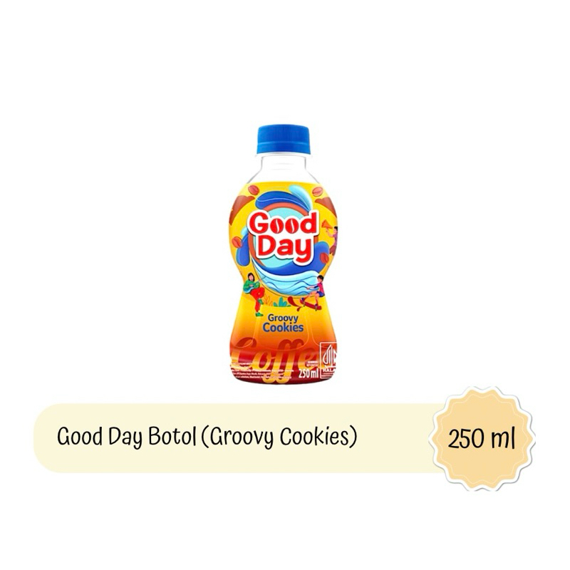 Jual Good Day Botol Groovy Cookies (250 ml) | Shopee Indonesia