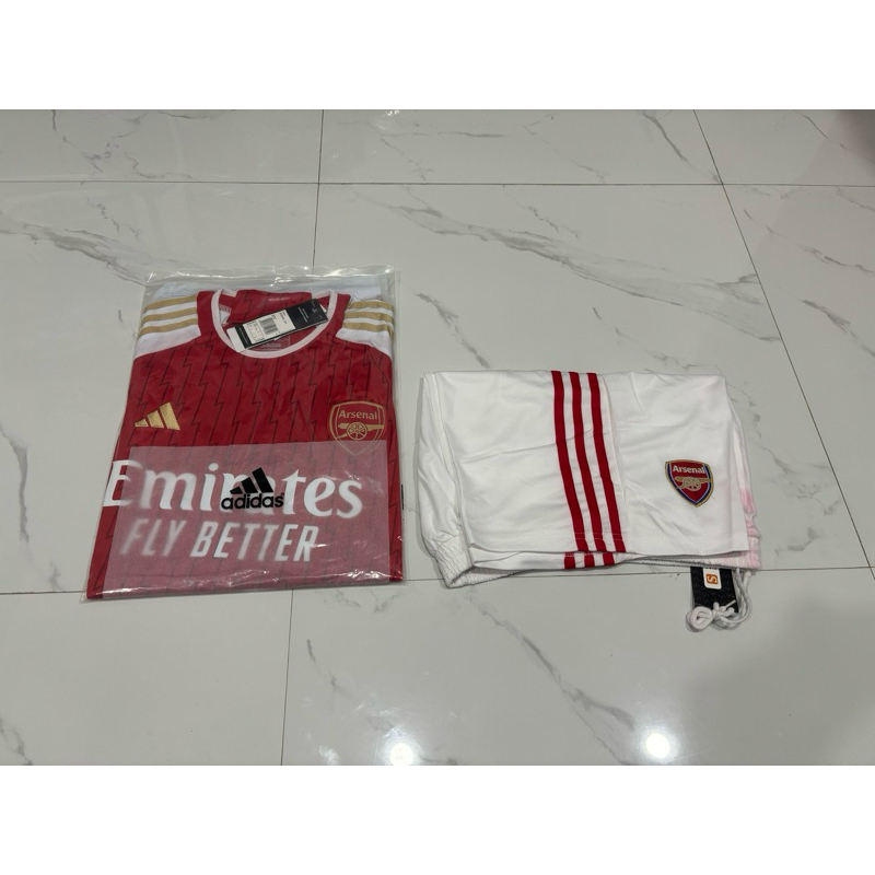 Jual BAJU BOLA JERSEY ARSENAL HOME 2024 BAJU DAN CELANA BOLA JERSEY ...