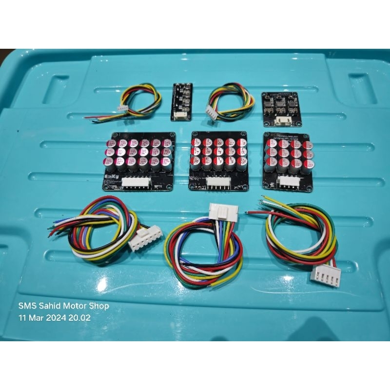 Jual active balancer activ balancing batre 3s 4s 5s 6s 7s 8s 1.2A 5A bms Lifepo4 Lipo Li-ion ...
