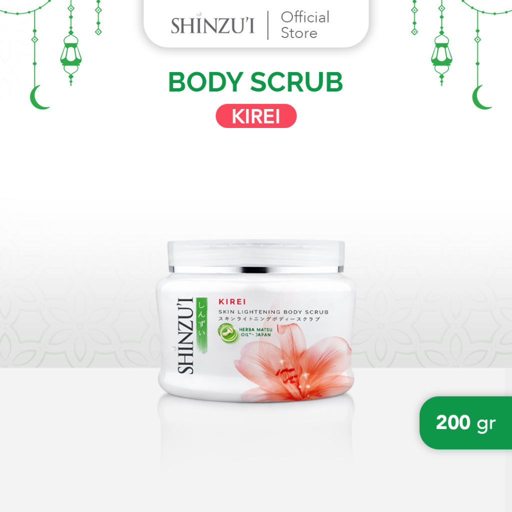 Jual Shinzui Skin Lightening Body Scrub Kirei 200gr | Shopee Indonesia
