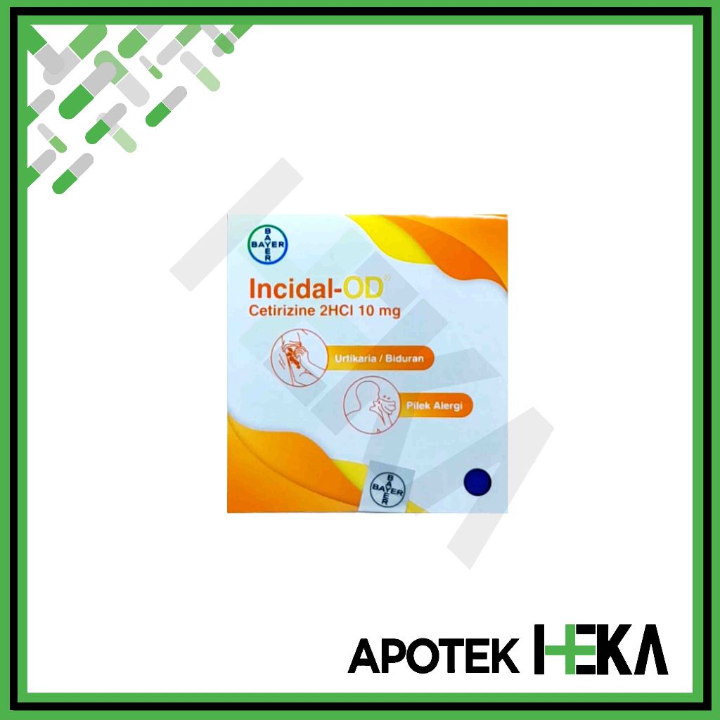 Jual Incidal-Od Kapsul Strip isi 4 - Obat Alergi (SEMARANG) | Shopee ...