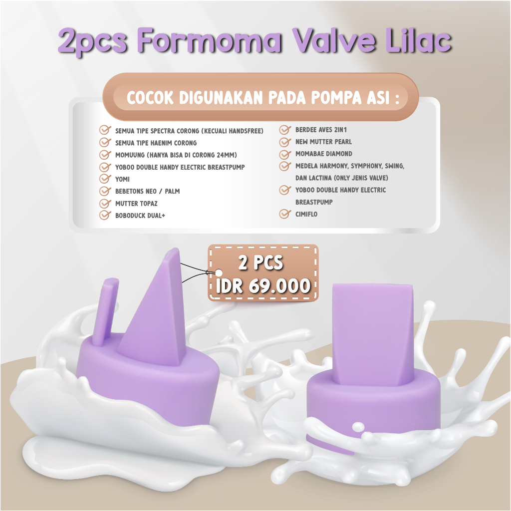 Jual Formoma Valve Duckbill Silikon Pompa ASI Aksesoris Ibu ASI isi ...