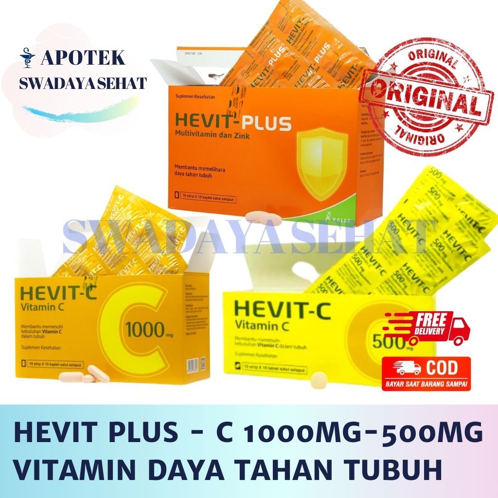 Jual HEVIT PLUS - HEVIT-C 1000 MG - 500Mg STRIP - Vitamin C 1000Mg Daya ... Jual HEVIT PLUS - HEVIT-C 1000 MG - 500Mg STRIP - Vitamin C 1000Mg Daya ...