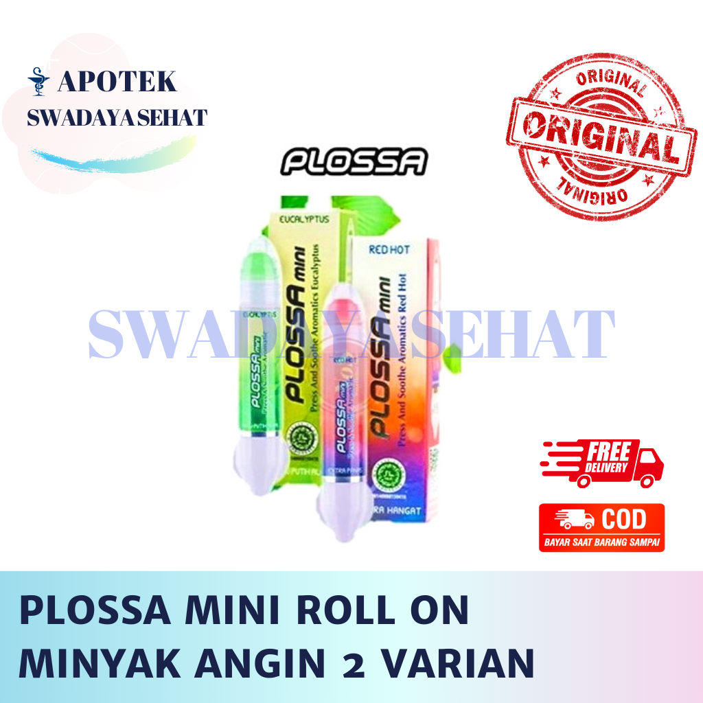 Jual Plossa Mini Eucalyptus & Red Hot 5 ML Efisien Kemasan - Redakan ...