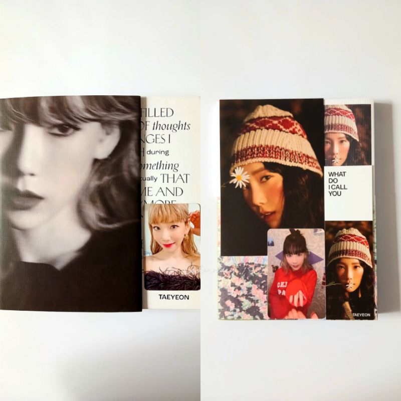 Jual Album Taeyeon What Do I call You WDICY my daisy ver Purpose White ver unsealed full set ...