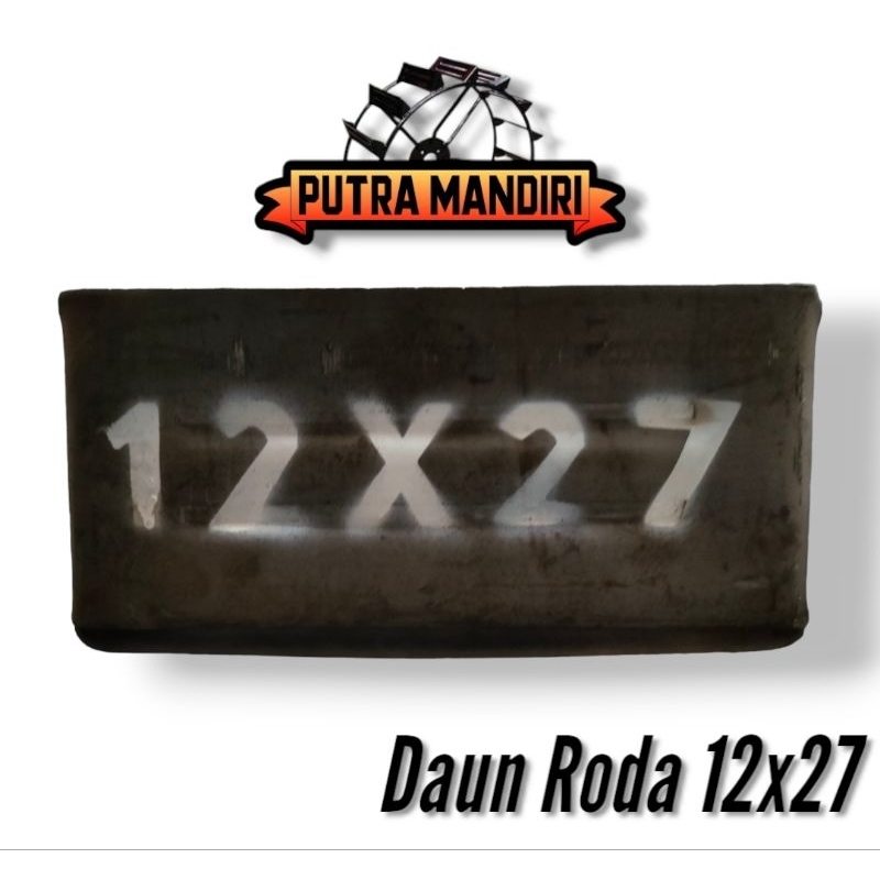 Jual Daun Roda Traktor Quick Tapak Lebar 12x27 Tebal 4,5mm | Shopee ...
