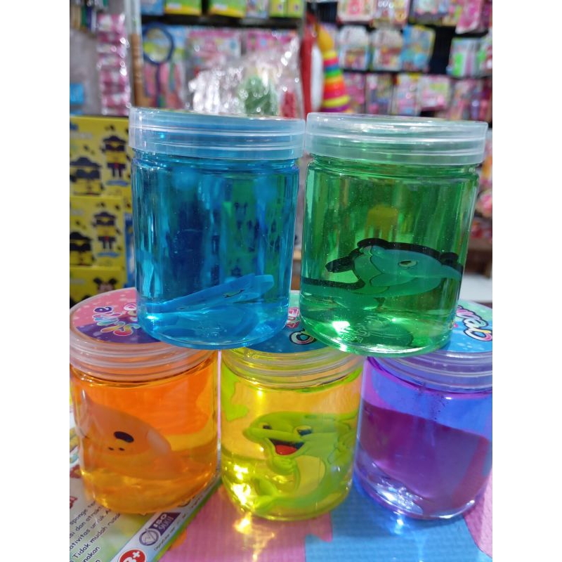 Jual slime mini/slime karakter/slime viral/mainan viral/mainan slime ...