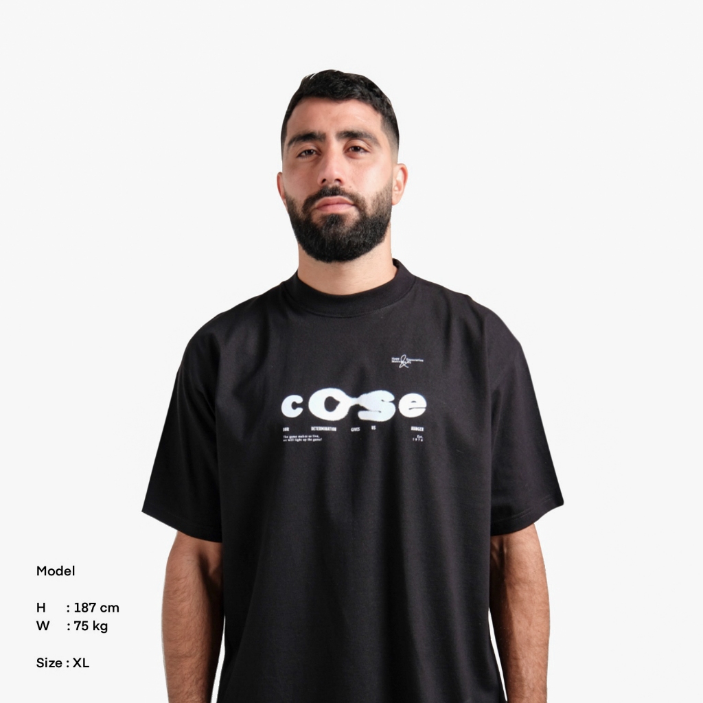 Jual T-Shirt Cose - Determination | Oversized | PSS Store | Shopee Indonesia