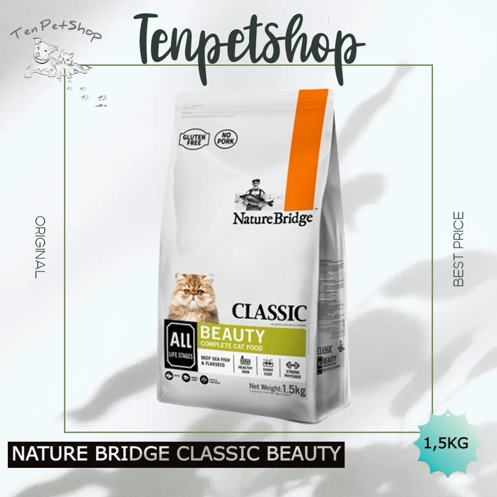 Jual NatureBridge Classic Beauty Cat 1,5kg | Shopee Indonesia