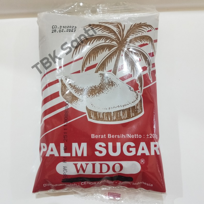 Jual Wido | Palm Sugar / Gula Palem / Gula Merah Kristal | 200 Gram ...