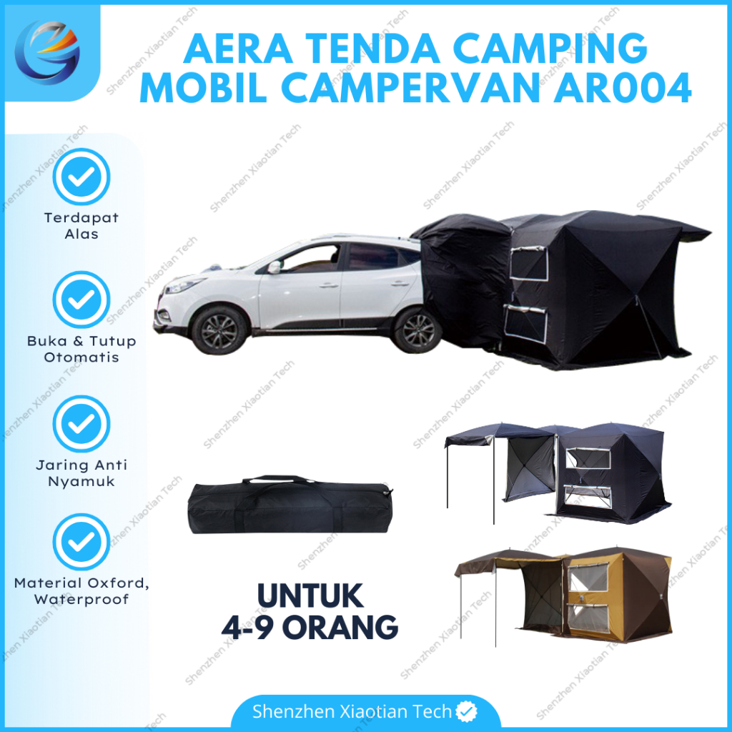Jual AERA Tenda Mobil Camping Keluarga | Car Double Tent Campervan ...