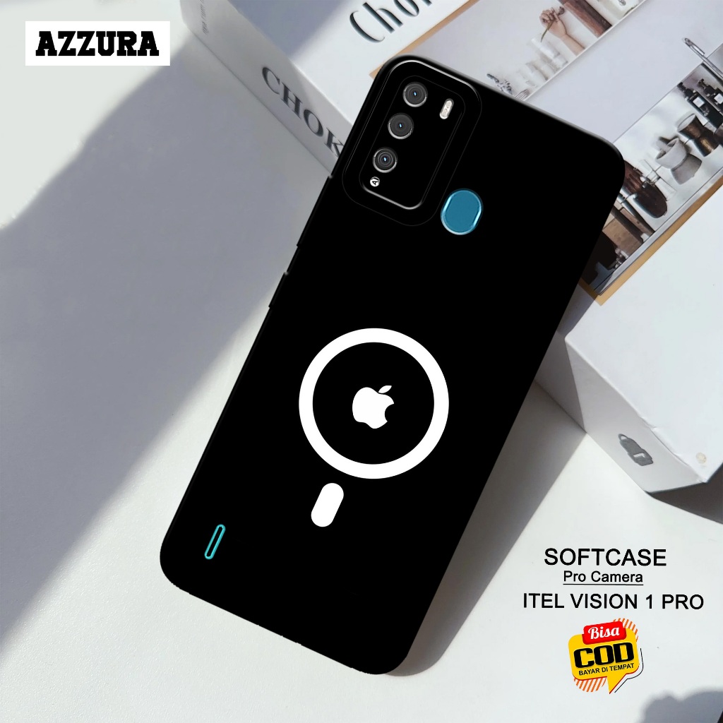 Jual AZZURA - Case Itel Vision 1 Pro Terbaru - Fashion Case Logo Ip ...