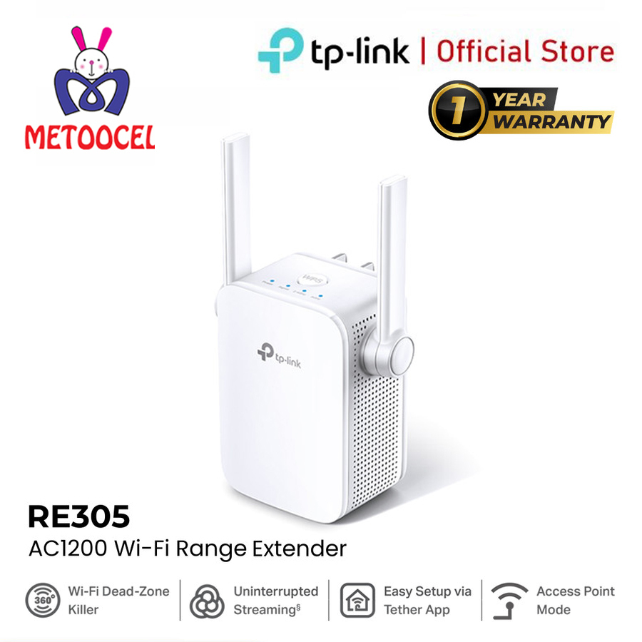 Jual Tp-Link RE305 Dual Band AC1200 Wi-Fi Range Extender Support One ...