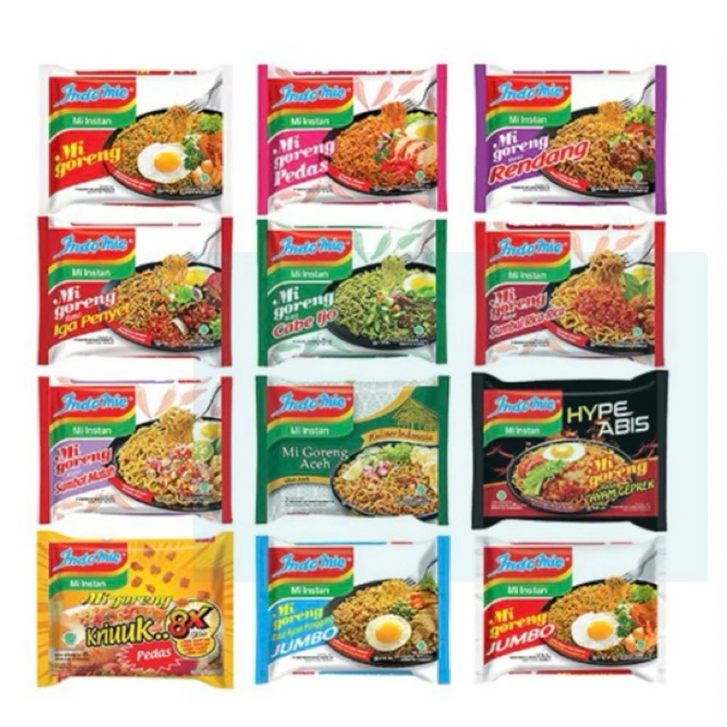 Jual INDOMIE GORENG ALL VARIANT || INDOMIE KUAH ALL VARIANT || INDOMIE ...